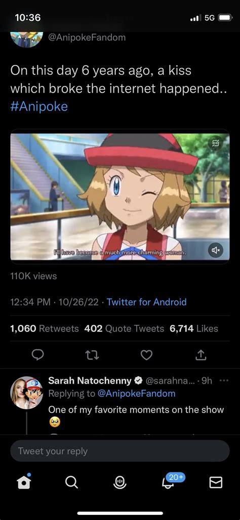 Sarah Natochenny Is An Amourshipper R Amourshipping