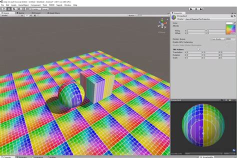 I Built A Custom Projection Shader With A Transform Matrix That Is