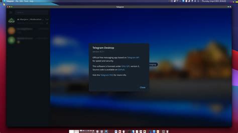 Mouse Problem In Telegram Desktop Snapflatpak Manjaro Linux Forum