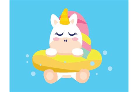 Unicorn Floatie Svg Cut File By Creative Fabrica Crafts · Creative Fabrica