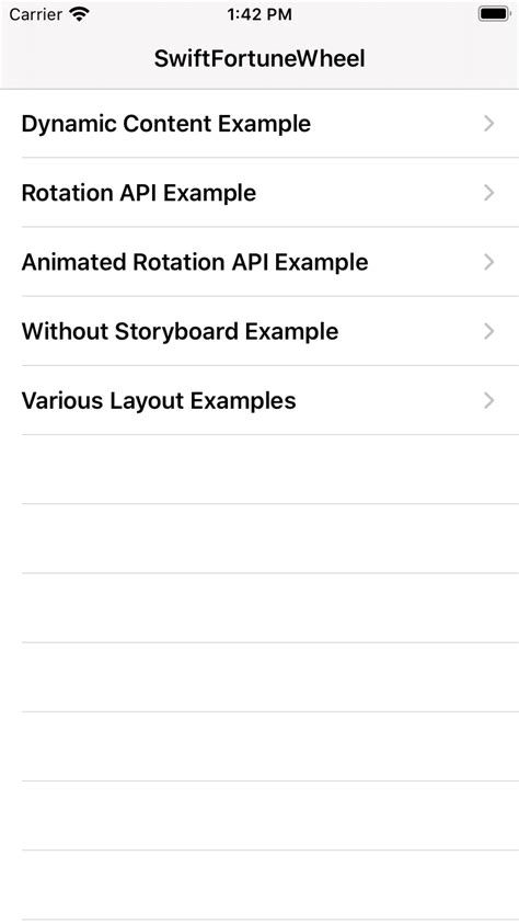 A Swift Fortune Wheel View That Supports Dynamic Content