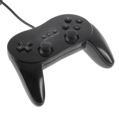 Black And White Classic Wired Game Controller Gaming Remote Controller