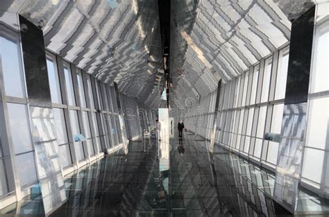 Swfc Observation Deck Shanghai Editorial Photography Image Of