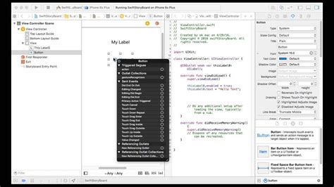 Swift Ui Component Hookup To Code Tutorial Youtube