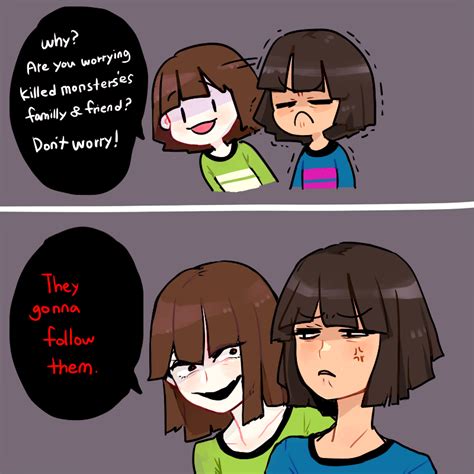 Frisk Vs Chara By Sjui00 On Deviantart