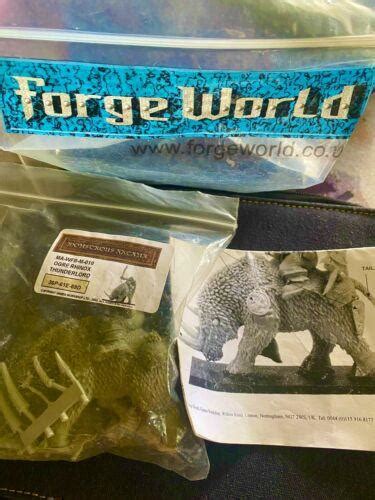 Forge World Ogre Kingdoms Rhinox Thunderlord Rare Oop 3857692344