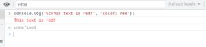 How To Add Colors To JavaScript Console Outputs Examples