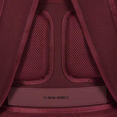 New Rebels Bruce Milwaukee Burgundy 18l Backpack Water Repellent Laptop 15 6 New Rebels