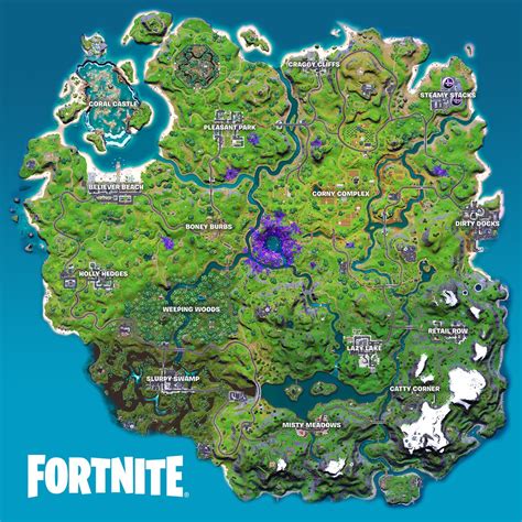Nowa Mapa Na 7 Sezon Fortnite Pierwszy Rzut Oka Na Zmienioną Wyspę