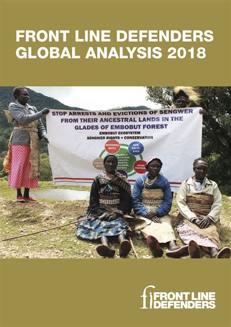 Global Analysis Front Line Defenders