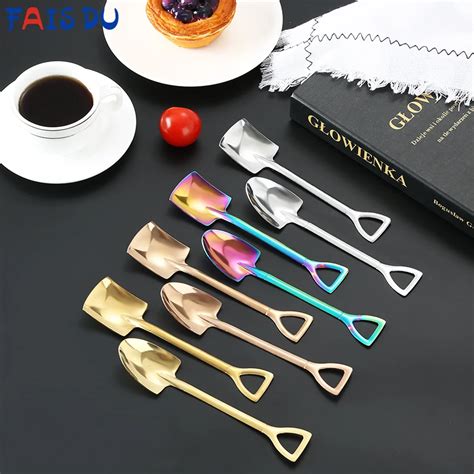 긴 라멘 수프 스푼 주방 국자 어린이 밥 디저트 스푼 세트 작은 나무 커피 티스푼 일본 식기 2 개 핸드폰닷컴