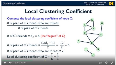Social Network 中clustering Coefficient 相关笔记2 月下林白 博客园