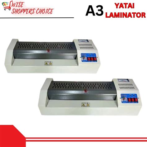 Laminator Machine With Temperature Control Laminating Machine Id Laminating Machine Shopee