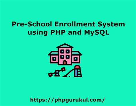 Pre School Enrollment System Php Project Report And Ppt Project Report For Final Year Btech