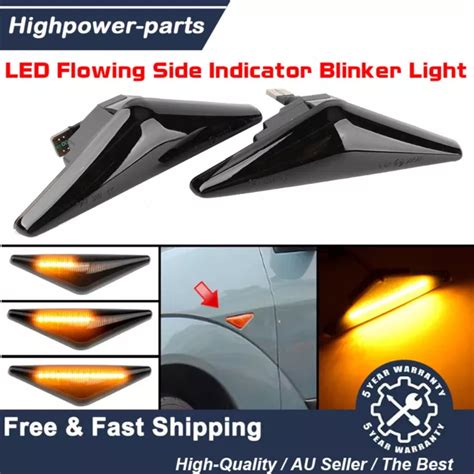 For Ford Falcon Fg Xt Xr6 Xr8 Led Side Indicator Blinker Flowing Light Amber Au 21 00 Picclick Au