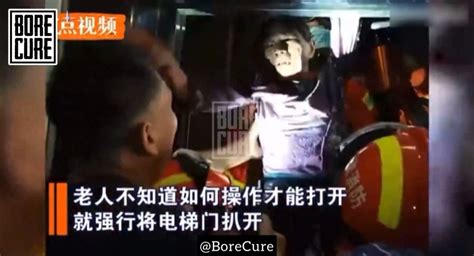 중국 할머니 엘리베이터 사고 Mp4 유머 움짤 이슈 에펨코리아