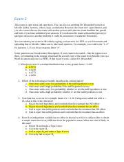 Exam 2 Ch 6 11 3 Docx Exam 2 This Exam Is Open Notes And Open Book