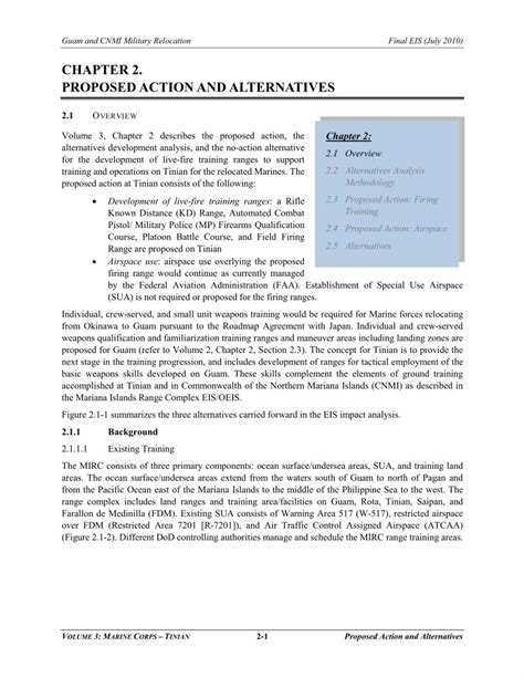 Pdf Chapter 2 Proposed Action And 2 Proposed Action And