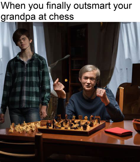 Checkmate Old Timer R Memedgpt