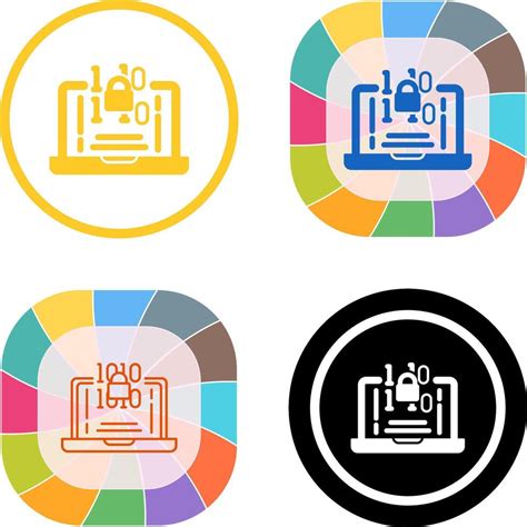 Encryption Icon Design 45571160 Vector Art At Vecteezy