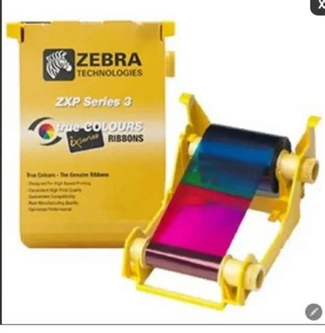 Zebra ZXP3 Series Full Panel Ribbon At 2600 Piece Zebra Card
