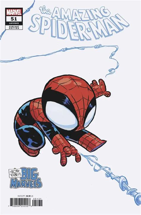 Amazing Spider Man 51 Skottie Young Big Marvel Variant