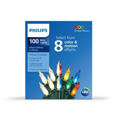 Philips Led Warm White Or Multi Color Motion Effects Indoor Outdoor