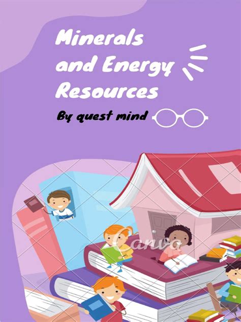 Minerals And Energy Resources Class 10 Notes Pdf