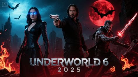 Underworld 6 2025 Official Concept Trailer Kate Beckinsale Keanu