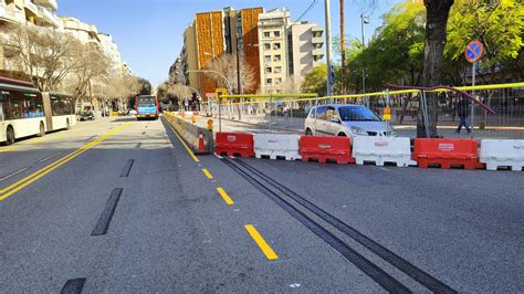 Comencen Les Obres D Un Nou Carril Bici A La Travessera De Les Corts
