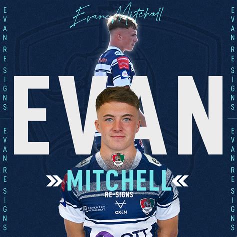 Evan Mitchell Re Signs Ahead Of 23 24 Season Coventry Rugby