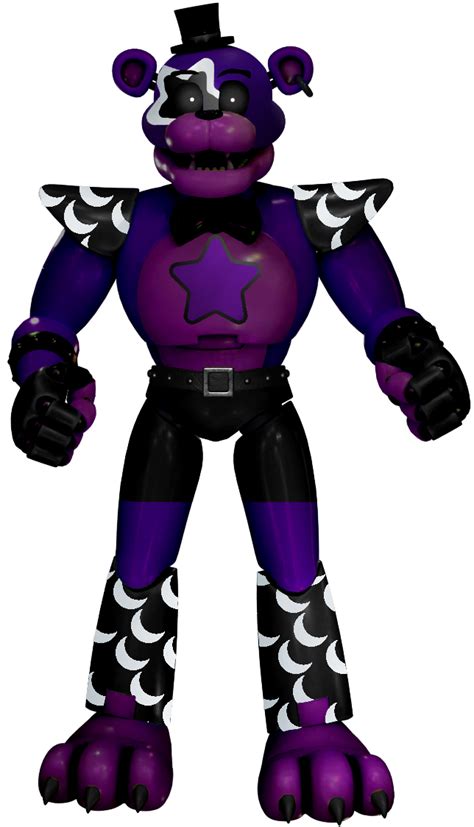 Glamrock Shadow Freddy By Tooflless On Deviantart