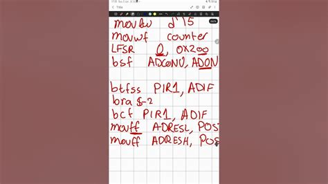 Pic18 Adc Timer Assembly Code Youtube