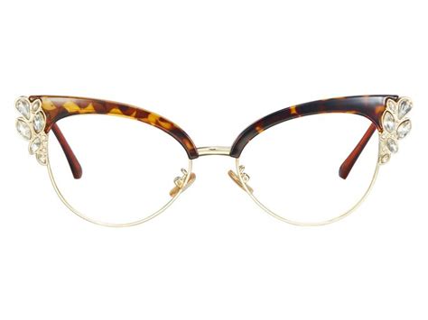 Bling Cat Eye Glasses Fancy Glasses Eye Wear Glasses Cat Eye Glasses