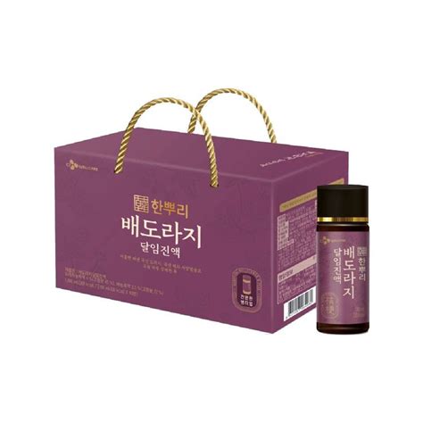 한뿌리 배도라지 1박스 100ml X10병 홈플러스 택배배송
