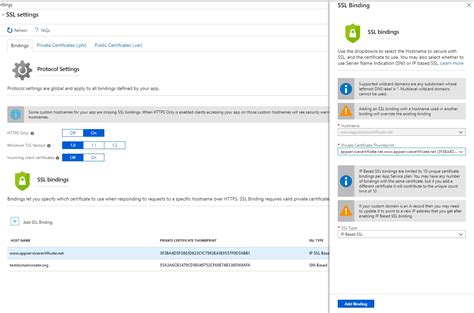 Devtalk App Service Ssl Settings Revamp Microsoft Azure Blog