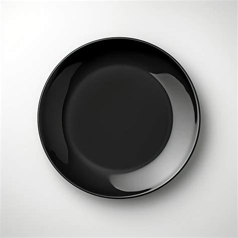 Couleur Noire Plaque Dessin Animé Vecteur Fond Blanc Isoler Vecteur