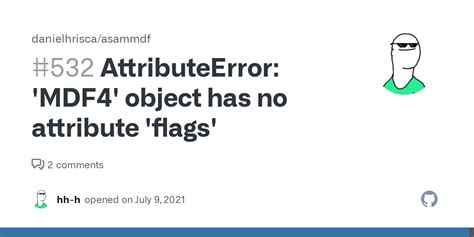 Attributeerror Mdf4 Object Has No Attribute Flags · Issue 532