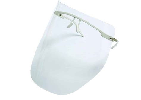 Pp Visor Mask Set White Frame Protect Access Dental