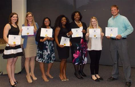 Counselor Education Honor Society Inducts New Members Leading With Care