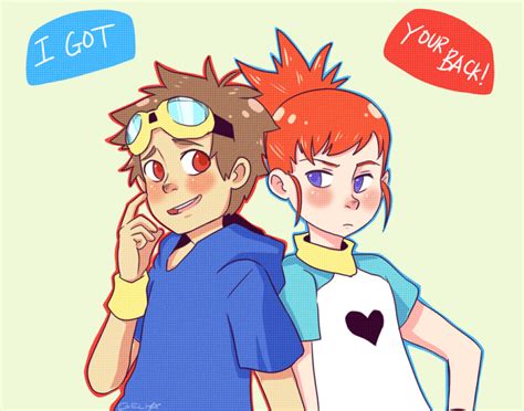 Digimon Tamers Takato And Rika Kiss Digimon Tamers Takato And Rika Kiss