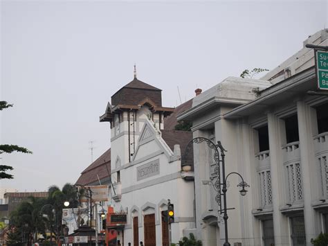 Bandung West Java Indonesia 2022 Morning View On Asia Afrika