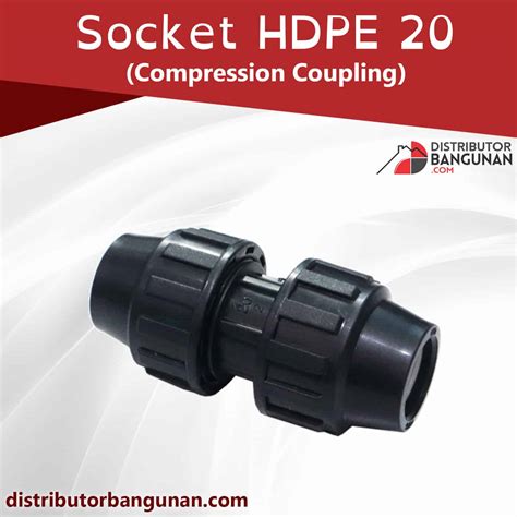 Socket Hdpe 20 Compression Coupling