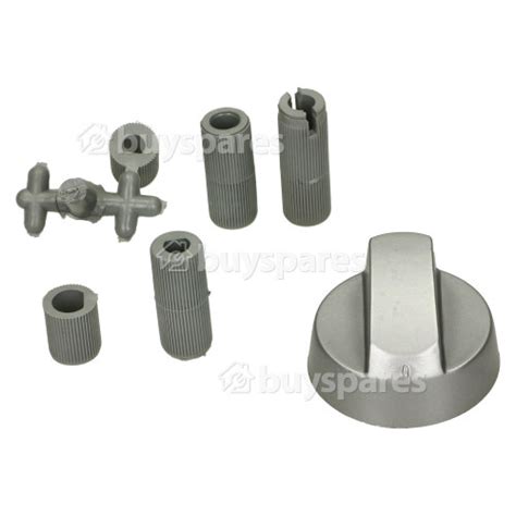 Rangemaster Universal Multifit Cooker Control Knob Silver Buyspares