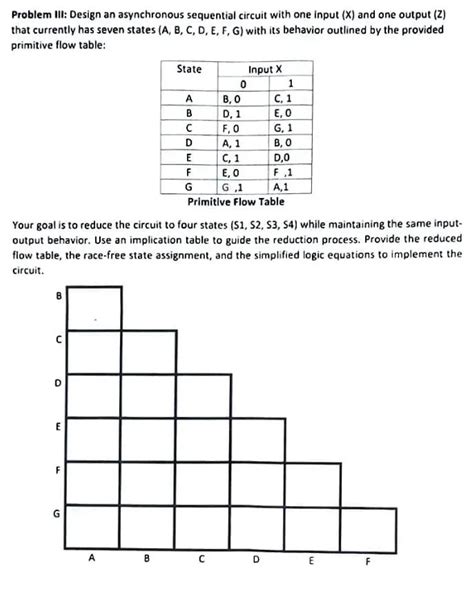 Problem III Design An Asynchronous StudyX