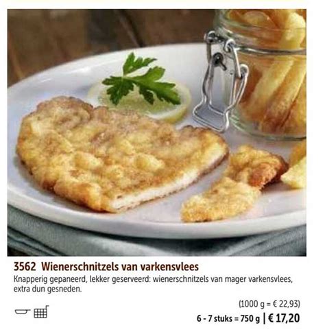 Wienerschnitzels Van Varkensvlees Aanbieding Bij Bofrost Folders Nl