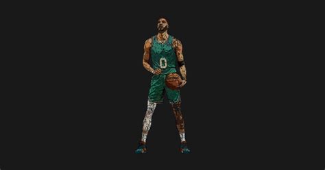 Creative Basketball Cartoon Style Jayson Tatum T Shirt Teepublic
