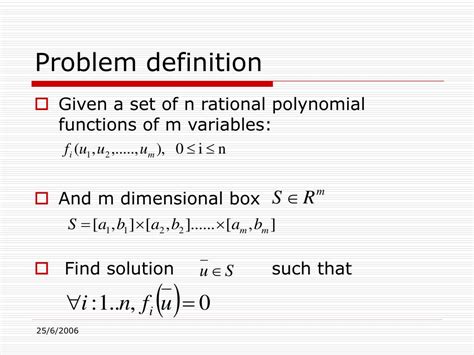 Ppt Solving Multivariate Nonlinear Polynomial Systems Powerpoint
