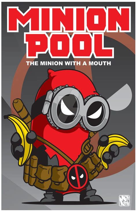 Deadpool Fan Art Minion Deadpool By Cuddleswithcats Åwesomeness