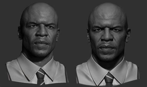 ArtStation Terry Crews Liam Grice Terry Crews Male Face Art Station